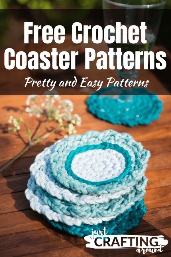 Crochet Coasters for the Crafty - JustCraftingAround