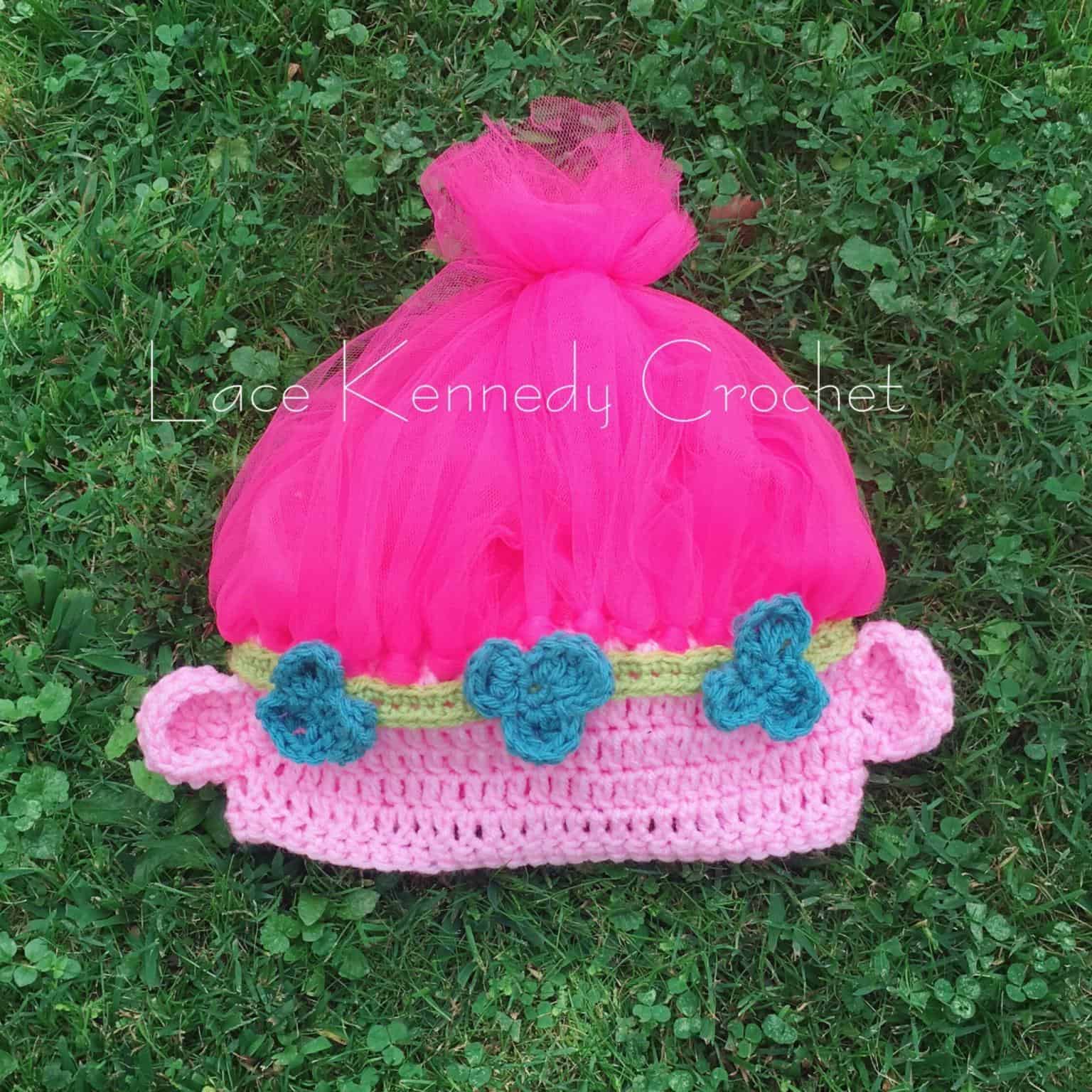 Crochet Pattern Poppy Hat Ideas for You - JustCraftingAround