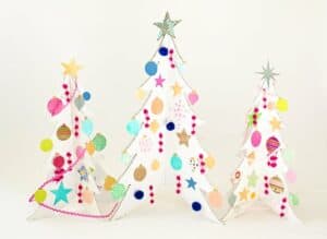 DIY Cardboard Christmas Tree Crafts for you - JustCraftingAround