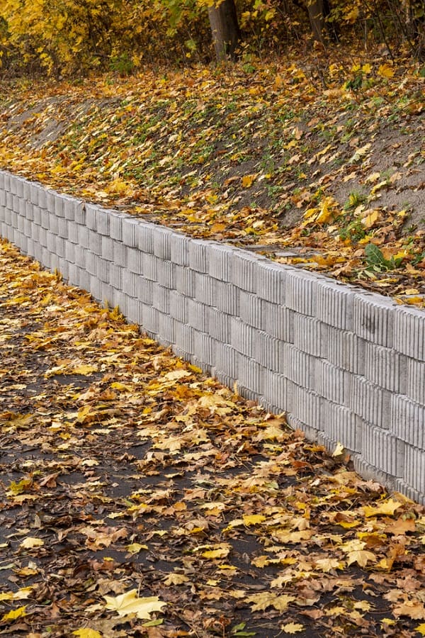 DIY Retaining Wall - JustCraftingAround